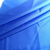 China Lint Free 5mm Stripe Class 1000 Cleanroom ESD Fabric for sale