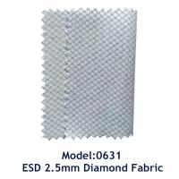 China Cleanroom Knitted 96% Polyester 4% Carbon Fiber ESD Fabric for sale