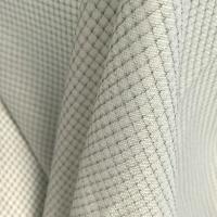 China Cleanroom Knitted 96% Polyester 4% Carbon Fiber ESD Fabric for sale