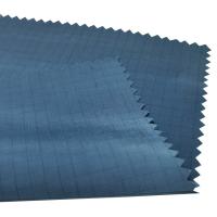 China Polyester Carbon Fiber 5mm Grid ESD Anti Static Fabric For Cleanroom for sale