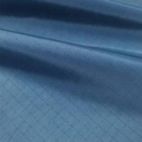 China 98% Polyester 2% Carbon Anti Static 5mm Grid Electrostatic Discharge Fabric for sale