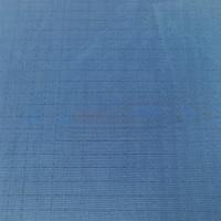 China 98% Polyester 2% Carbon Anti Static 5mm Grid Electrostatic Discharge Fabric for sale