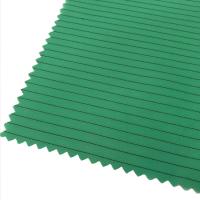China 99% Polyester 1% Carbon 5mm Stripe ESD Antistatic Fabric for sale