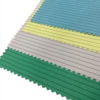 China 99% Polyester 1% Carbon 5mm Stripe ESD Antistatic Fabric for sale
