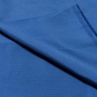 China Plain 4mm Stripe 99% Polyester 1% Carbon Fiber Antistatic Fabric for sale