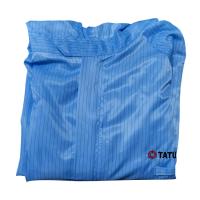 China Washable Reusable 5mm Stripe ESD Clothes For Cleanroom for sale