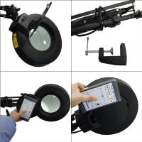 China ESD Antistatic LED Magnifier Magnifying Lamp For Electronic Industry for sale
