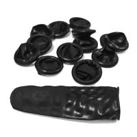 China Disposable Textured Non Slip ESD Antistatic Finger Cots For Electronics Area for sale