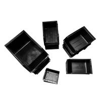 China High Conductive ESD Plastic Bins For Small Parts Storage 95x165x70mm for sale