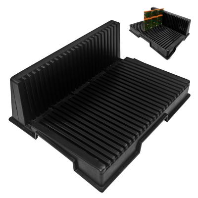 China Anti Static Esd Pcb Storage Racks Turnover L Shaped for sale