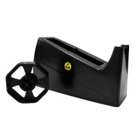 China Black Plastic ESD Antistatic Tape Dispenser Cutter For Cleanroom for sale