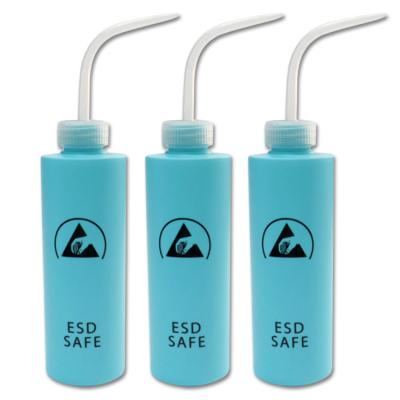 China HDPE Plastic ESD Antistatic Safe Dispensing Bottle For Industrial Use for sale
