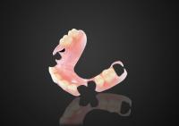 China Lightweight Comfortable Valplast Partial Denture Easy Cleaning High Transparency for sale