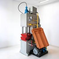 China Automated Hydraulic Tile Press Machine with 1000 kN Pressure for Multi-Shape Clay Roof Tile Production for sale