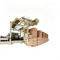 China Rotary Kiln Clay Brick Packing Machine Intelligent Positioning System and High-Speed Packing Unit for sale