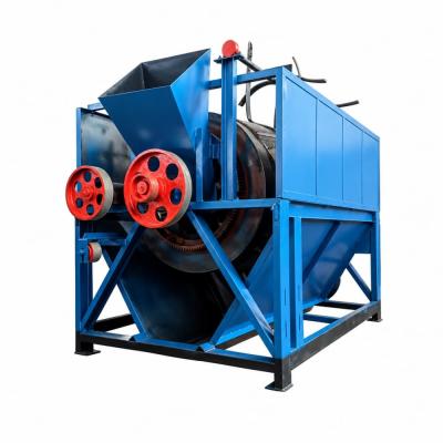 China High Efficiency Hammer Trommel Screen for Stone & Grass Root Removal for sale
