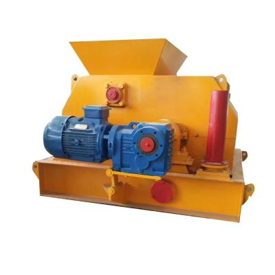China Double‑Speed Double Roller Crusher GSG8060‑1000 Primary Clay Stone Removing Machine for Brick Production for sale