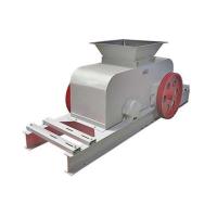 China Primary Alloy Double Roller Crusher | Coarse Material Crushing Machine For Clay Brick Production for sale
