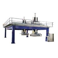 China Brick Stacking Machine For Rotary Tunnel Kiln PLC Automatic Brick Setting Machine For Brick Production Line for sale