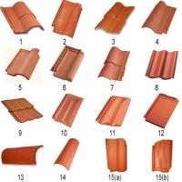 China Auto Flat Roof Tile Making Machine YFST5 Automatic Clay Flat Roof Tile Press Machine for sale