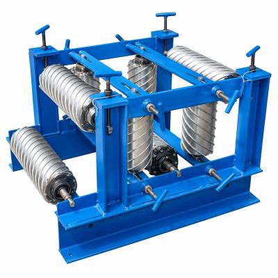 China Brick Stripe Logo Rolling Machine Surface Texture and Logo Embossing Equipment for Fired Brick Production Line for sale