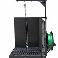 China Manual Movable Brick Packing Machine for Clay Brick and Block Packaging for sale