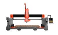 China 5 Axis Bridge Cutting Machine with 15kW Motor, 3400×2000×180mm Max Processing Size for Stone Fabrication for sale
