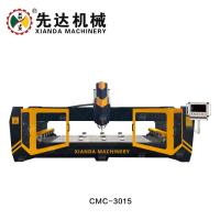 China 3 Axis CNC Stone Carving Machine CMC-3015 with 3000×1400mm Work Area and 11kW Spindle for 2D/3D Artwork for sale