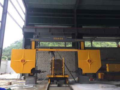 China CNC Diamond Wire Saw Machine Stone Block Dressing 3500x3500x2100mm 15kW for sale