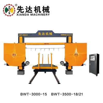 China CNC Stone Cutting Block Dressing Diamond Wire Saw Machine For Granite Marble Quartz for sale