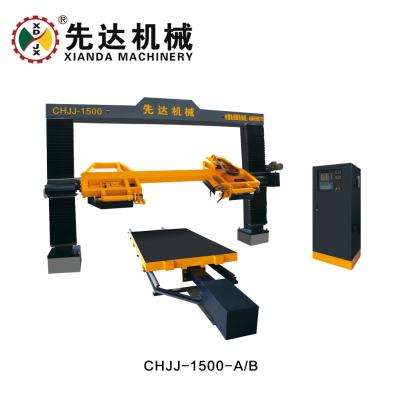 China CNC Circular Slab Stone Cutting Machine Xianda Machinery Chjj-1500 for sale