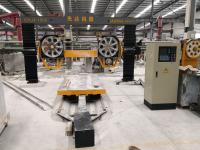 China CNC Circular Slab Stone Cutting Machine Xianda CHJJ-1500 1500mm Height 4kw Motor for sale