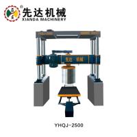 China Stone Granite Column Slab Cutting Machine Gantry Type YHQJ-2500 2500mm Max Cylinder Diameter for sale