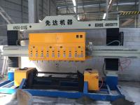 China PLC Circular Slab Polishing Machine APM-350-2000-10 for Hollow Column 350-2000mm Diameter for sale