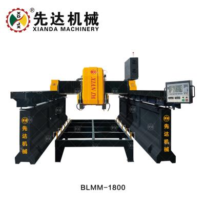China Bridge Type Linear Cutting and Milling Machine 3500mm Max Processing Length with 15/18.5kW Main Motor for Stone Materials for sale