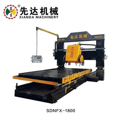 China Gantry Lifting Stone Profile Linear Cutting Machine 18.5kw 6000kg for sale