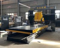 China Gantry Lifting Stone Profile Linear Cutting Machine 18.5kw 6000kg for sale