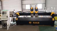 China CNC Planar Stone Carving Machine 1800x2500mm Worktable 7.5kWx2 Spindles for Granite for sale