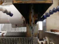 China PLC CNC Stone Baluster Cutting Machine 500mm Blade 1500mm Length for sale