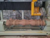 China Solid Column Stone Cutting Machine 600mm Blade 11/15kw PLC Control for sale