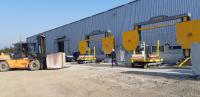 China CNC Stone Diamond Wire Saw Cutting Machine 15kw for sale