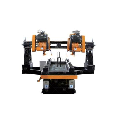 China CNC Circular Slab Stone Cutting Machine 1500mm Height 5.5KW High Speed for Granite Marble for sale