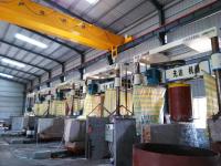 China Four Cylinder Gantry Stone Cutting Machine 2500mm Diameter Capacity 22/30kW CNC System for sale