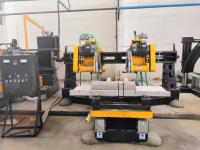 China Four Slice Edge Cutting Machine for Stone Slabs - 1500mm Max Processing, 35KW Power, 4500kg Weight for sale
