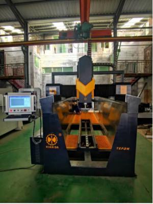 China 4 Axis CNC Stone Column Carving Machine 7.5kw 300mm Diameter for sale