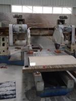 China XIANDA Four Slice Edge Cutting Machine 1500mm Column Slab 35kw Stone Profiling for sale