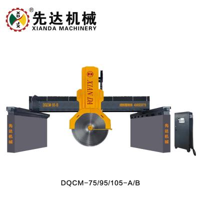 China Dual Drive Bridge Cutting Machine 1650-2500mm Blade AC Power 105kW Stone Saw for sale
