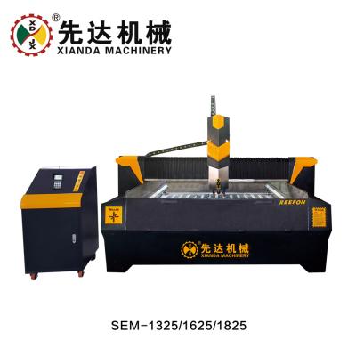China CNC Stone Carving Machine 5.5KW 0.02mm Accuracy for Marble Granite Jade for sale