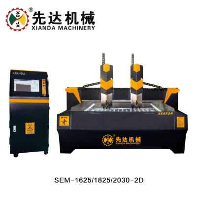 China CNC Stone Carving Machine 0.02mm Accuracy 5.5KW Spindle 3-Axis for sale