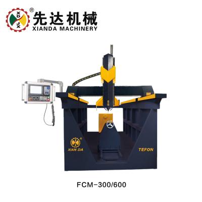 China Precision CNC Stone Carving Machine 3 Axis 0.02mm Accuracy 2360x3600x2200mm for sale